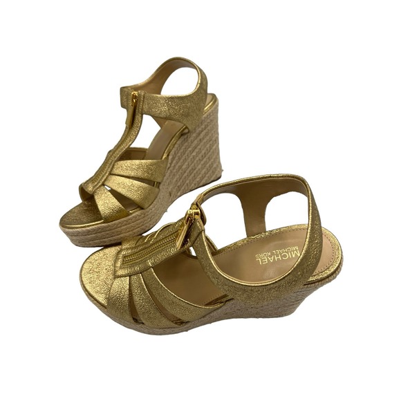 KORS Michael Kors | Shoes | Michael Kors Berkeley Wedge Sparkle ...